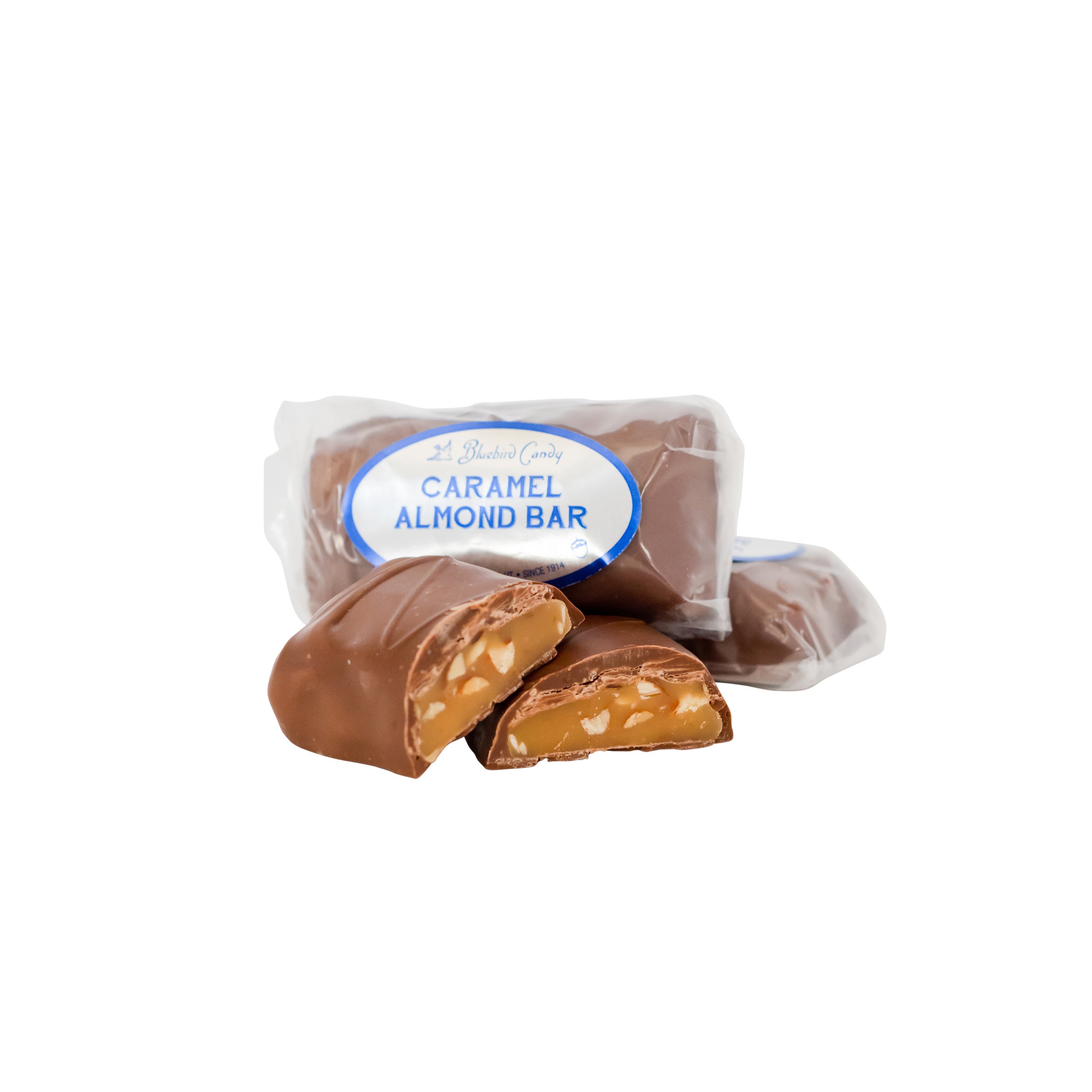 Caramel Almond Bar | Bluebird Candy